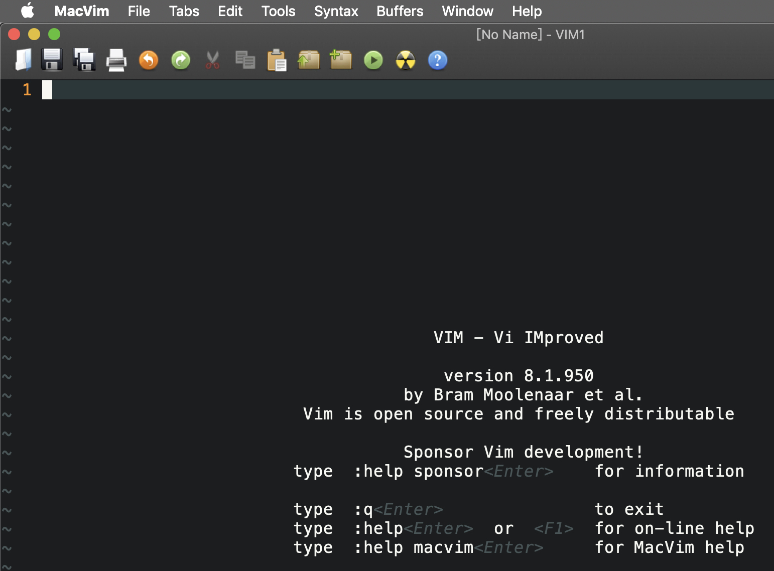 VIM Mac Vim